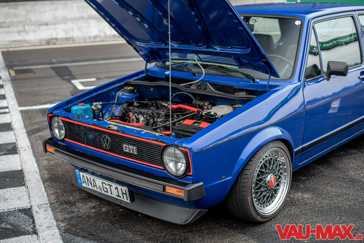 Oldschool und OEM kommen nie aus der Mode: VW Golf 1 GTI vom 90er Jahre ...