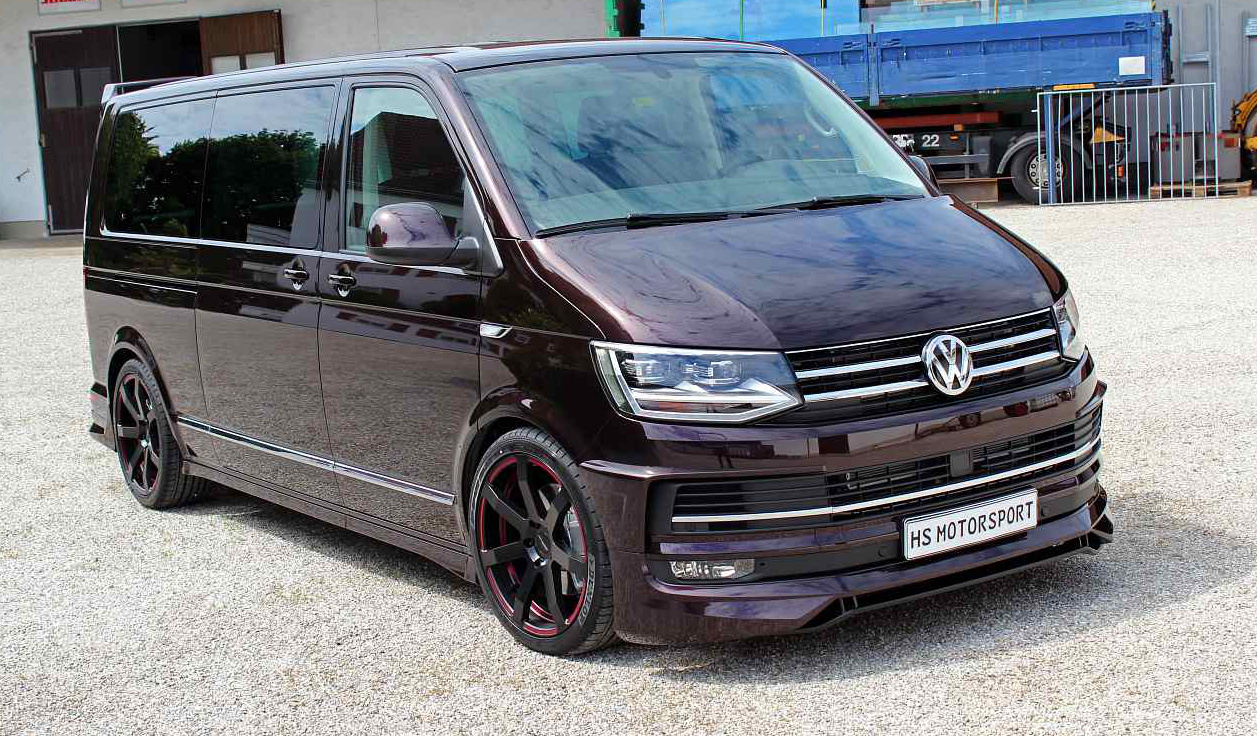 VW T6 Multivan-Tuning von HS Motorsport: Sportlich getunter VW T6 ...