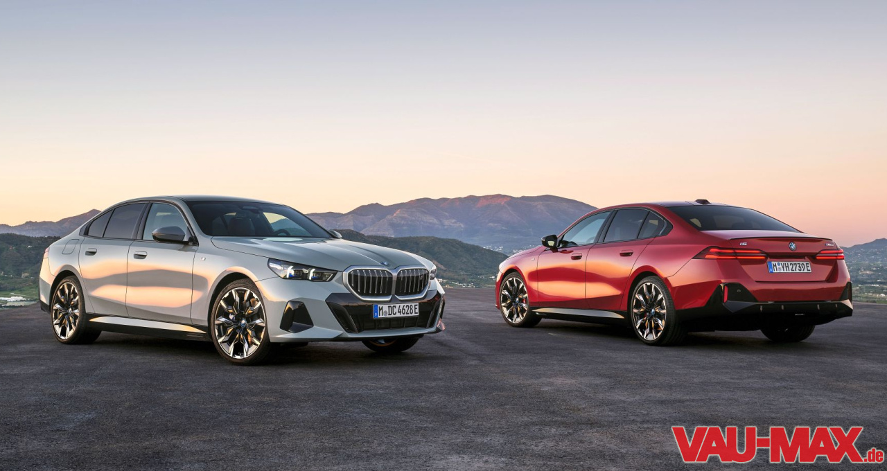 BMW bedient alle: Benziner, Diesel, Hybrid und E-Version: 2024er BMW 5er – Die neue Generation ...