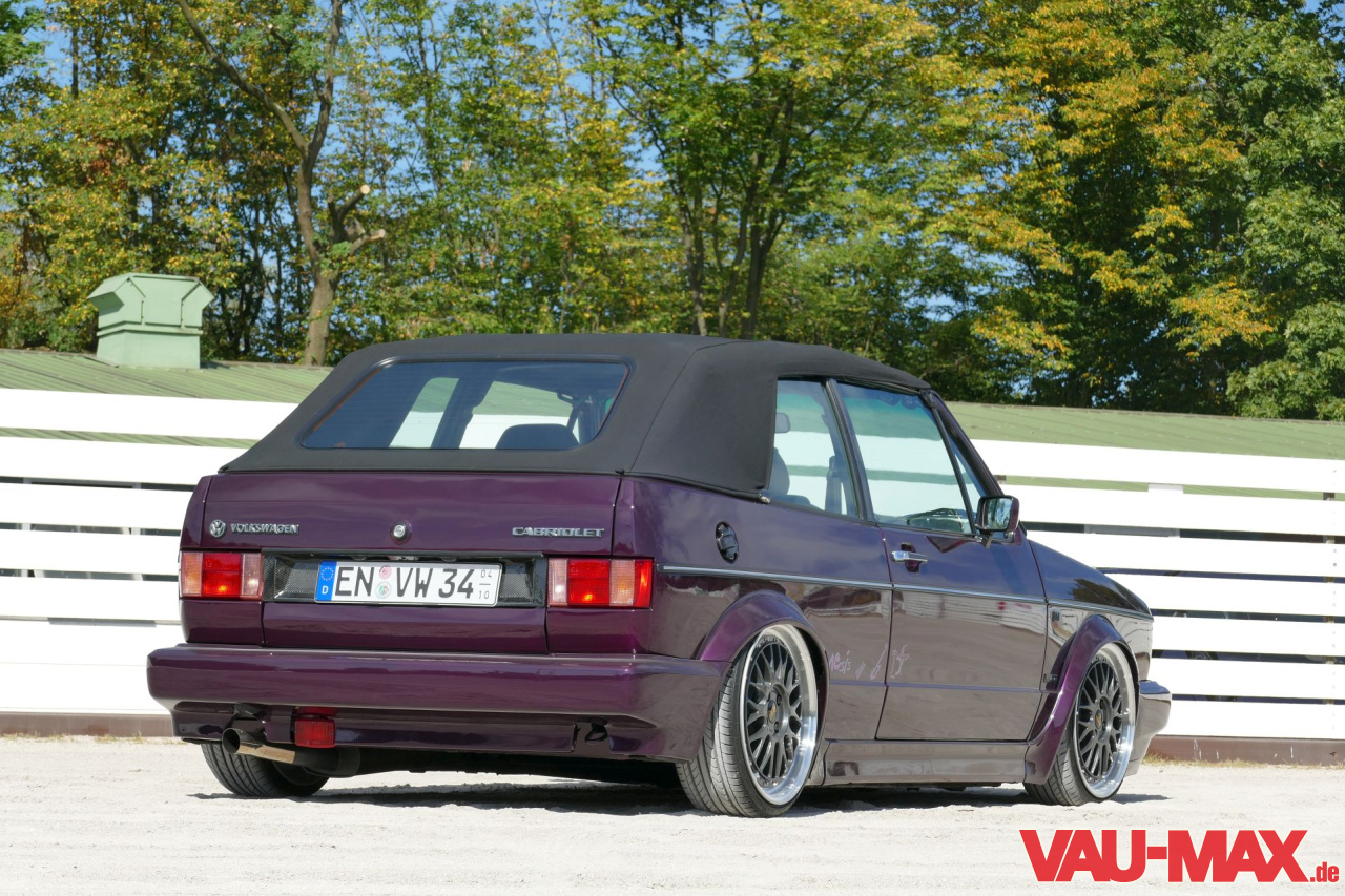 He can´t dance: Wunderschönes VW Golf 1 „Genesis“-Cabrio mit ...