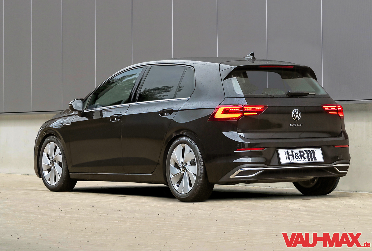 Tieferlegung für den VW Golf 8 - „R“furchtsvoll dynamisch: H&R ...