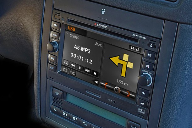 Zenecs Navi ZE-NC2040 für Golf 4 und Co.: Das kann die neue Zenec ...