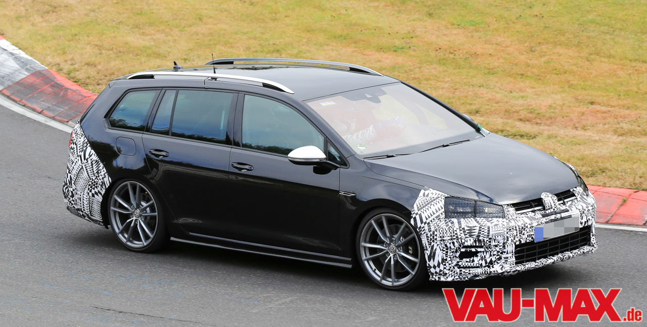 Neue Bilder zum Golf 7 R Variant Facelift : Erwischt: Das Facelift des ...