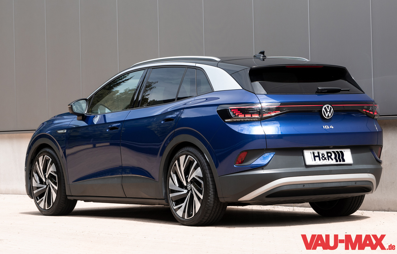 VW ID.4 Tieferlegung - Das macht elektrisch: H&R Sportfedern für den VW ...