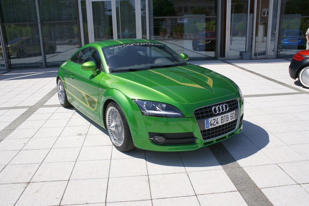 Echt CARIZZMA-tisch: Audi TT Tuning by BASF: BASF bekennt Farbe: Audi ...
