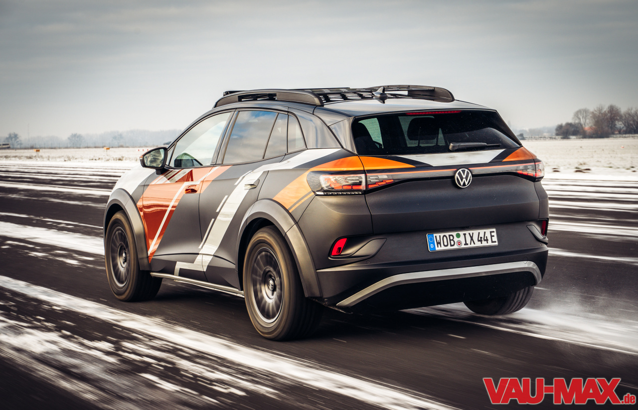 Unterwegs im 387 PS starken E-Offroader von Volkswagen: VW ID.4 Xtreme ...
