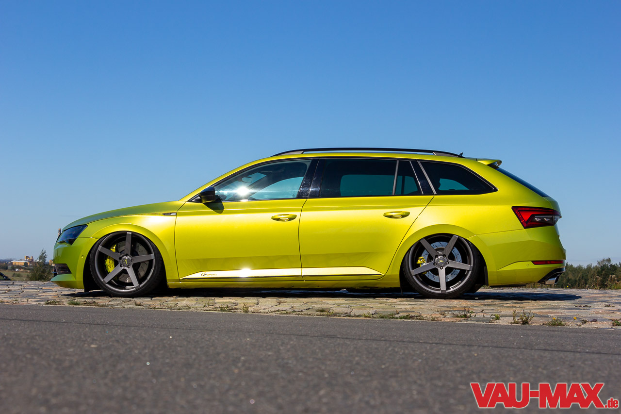 2018er Skoda Superb Tuning mit 489 PS Leistungs-Upgrade: Skoda Superb ...