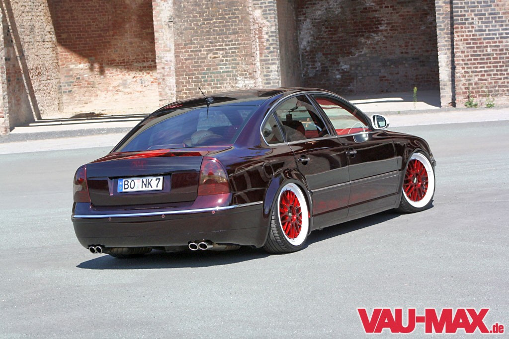 Nicht am Lack lecken! scharfes VW Passat 3BG-Tuning: Einer der ...