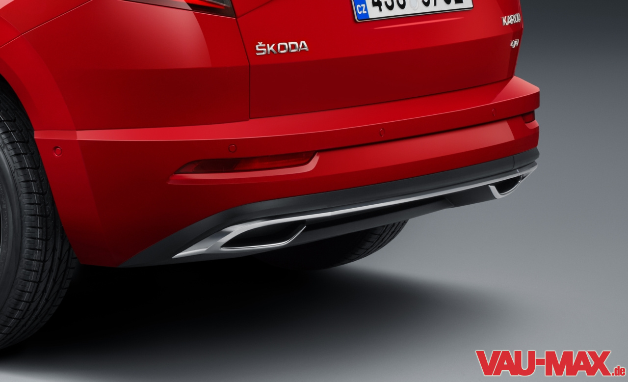 Der Skoda Karoq wird sportlich : Sportline-Variante des Skoda Karoq mit ...