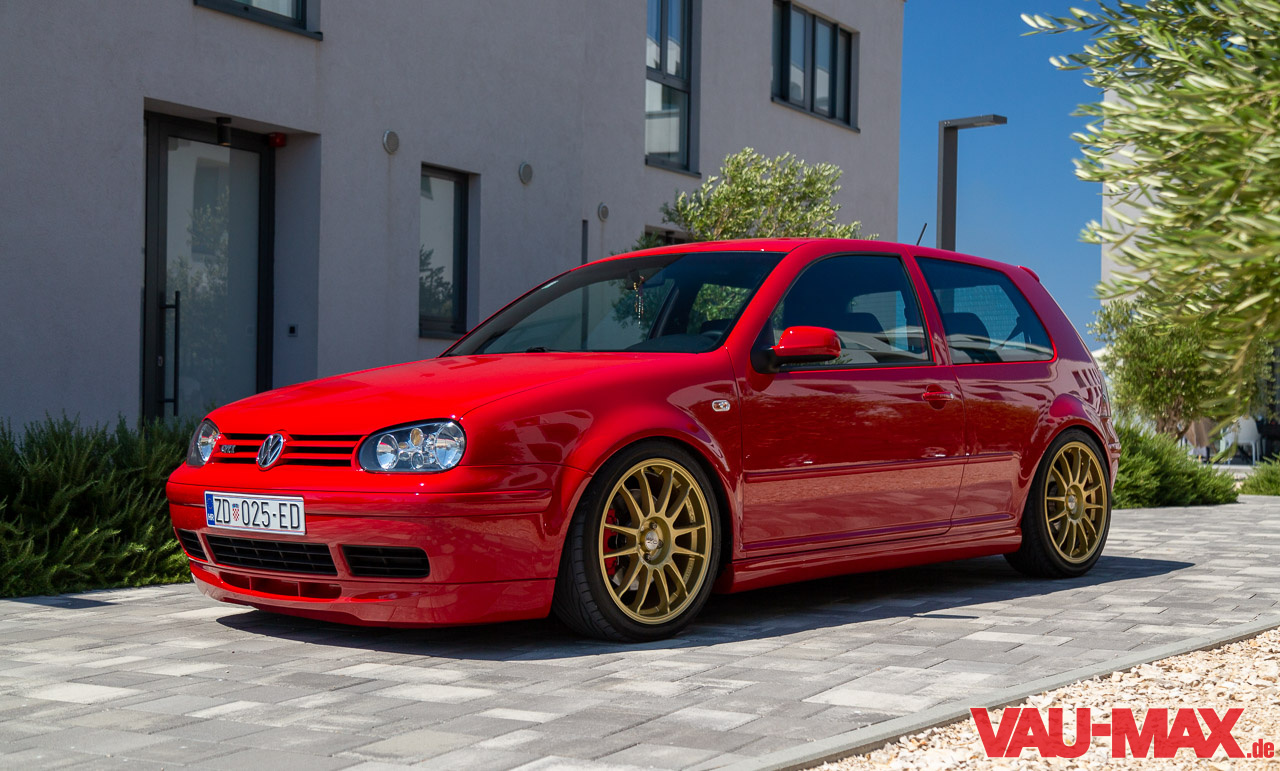 Einer von 3.000 Autos: VW Golf 4 GTI „25 Jahre“ mit etwas Tuning in Top ...