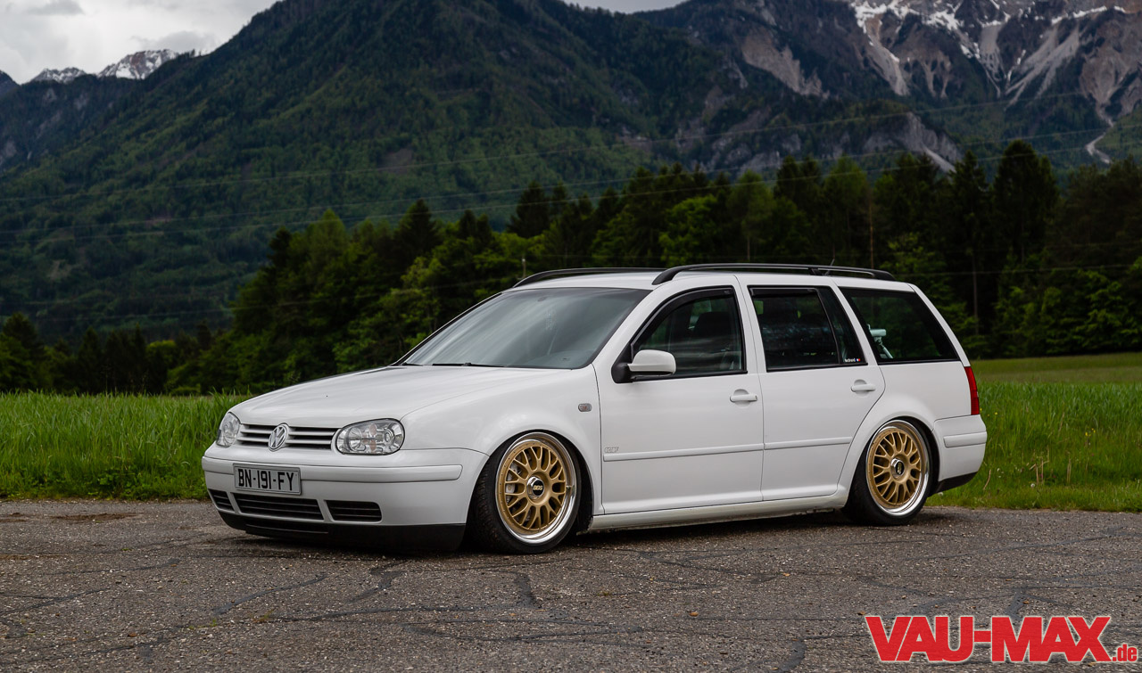 Der „Variant von Ferdinand“: Candyweißer VW Golf 4 Kombi trotz Tuning ...