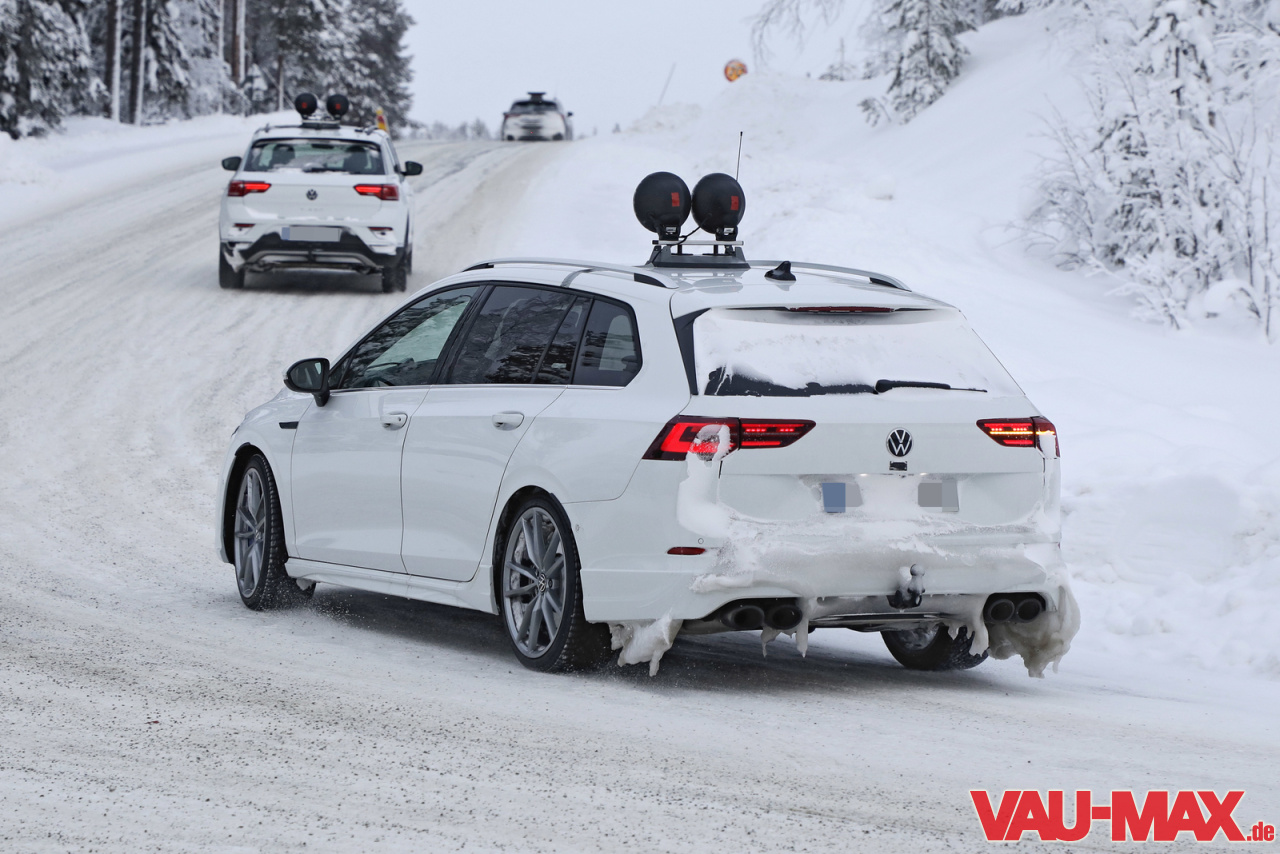 2021 VW Golf R Variant als Serienmodell: Eiskalt erwischt – 320 PS VW ...