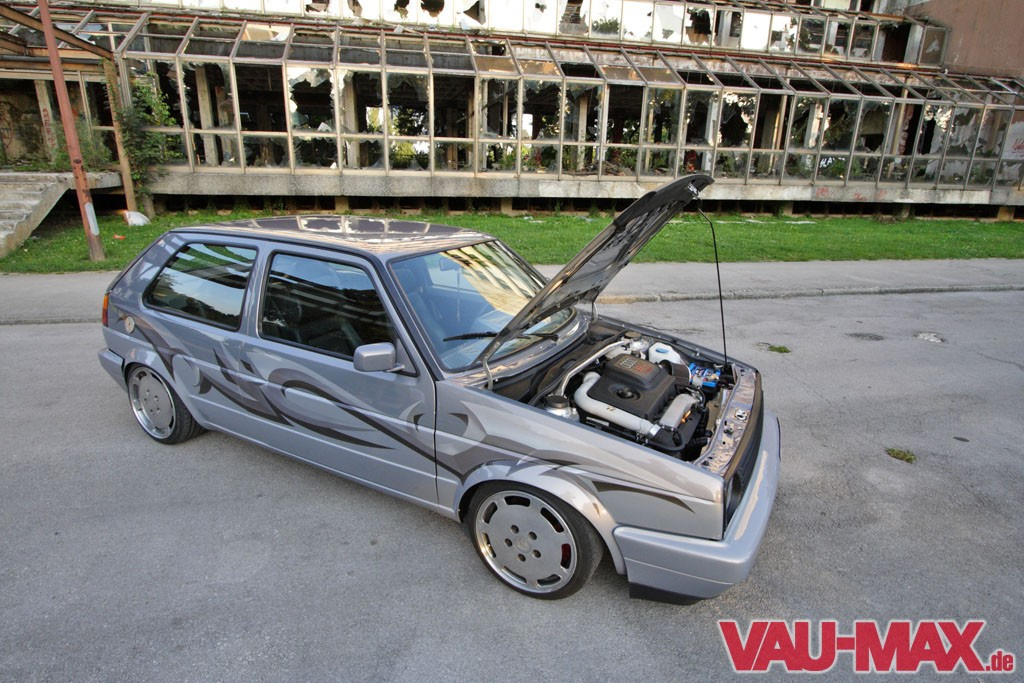 VW Golf 2 Tuning - Mit dem Zweier sieht man besser: 5ive years in the ...