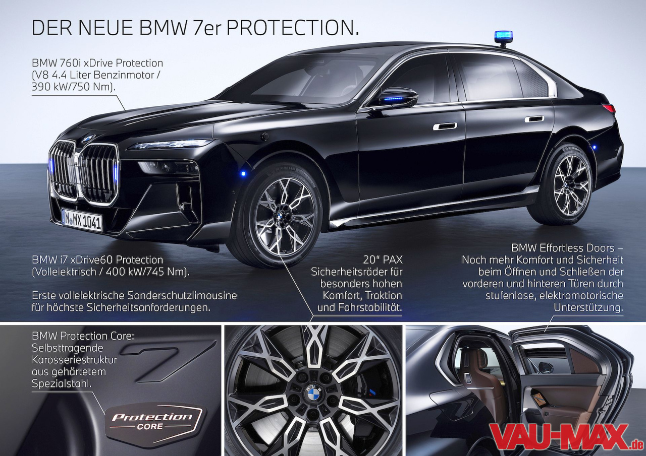 Neuer BMW i7 Protection / 7er Protection: Auf Nummer kugelsicher - News - VAU-MAX - Das ...