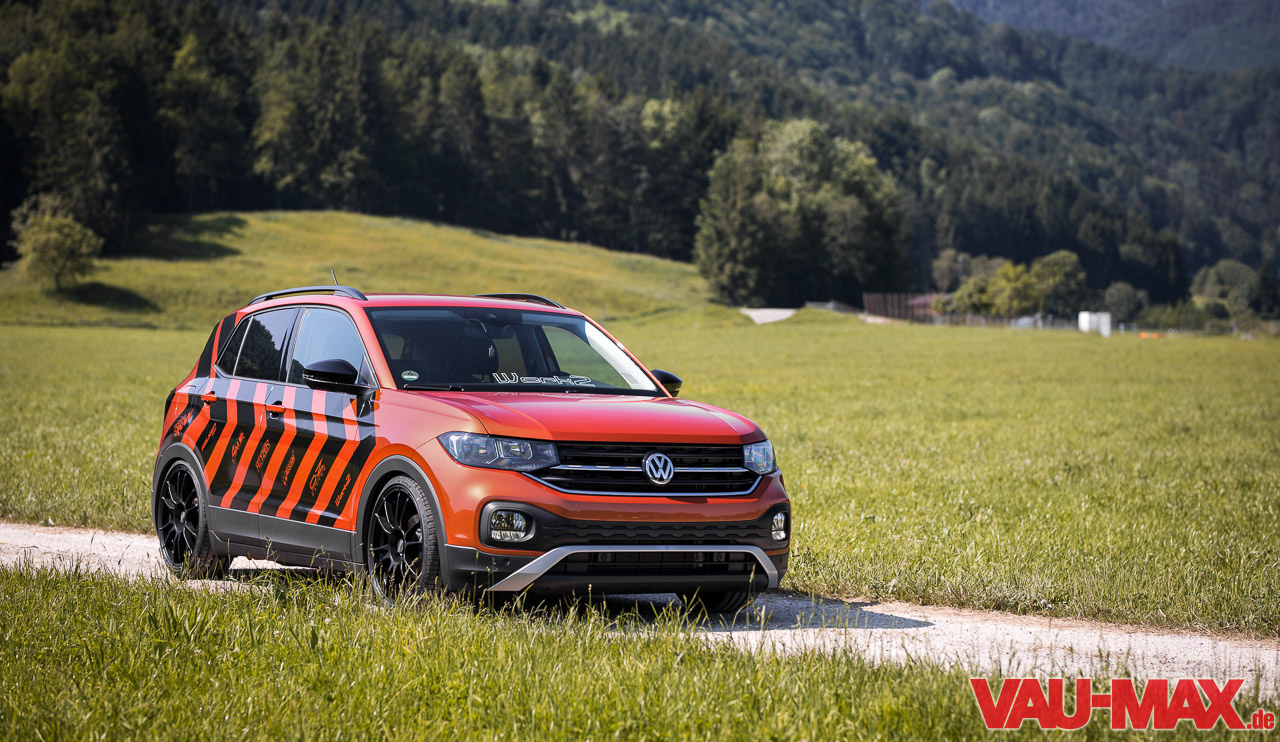 Die Ersten werden die Ersten sein: 2019er VW T-Cross ratz-fatz umgebaut ...