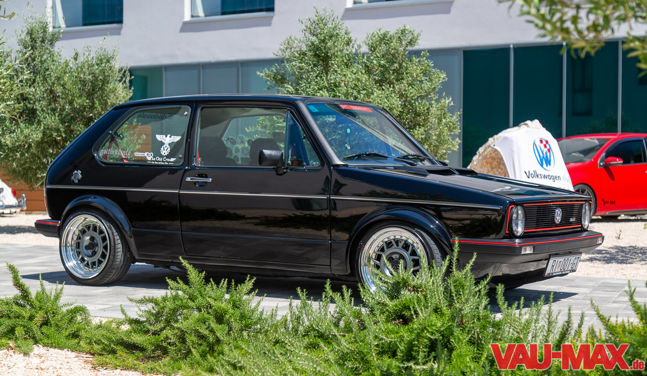 Fahrspaß und Drehmoment satt: VW Golf 1 mit Custom-Felgen, TDI-Power ...