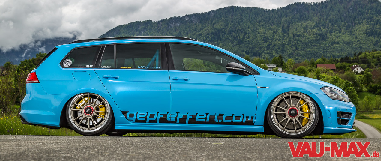 Oops, I did it again: Gepfefferter VW Golf 7 R Variant als Dixie ...
