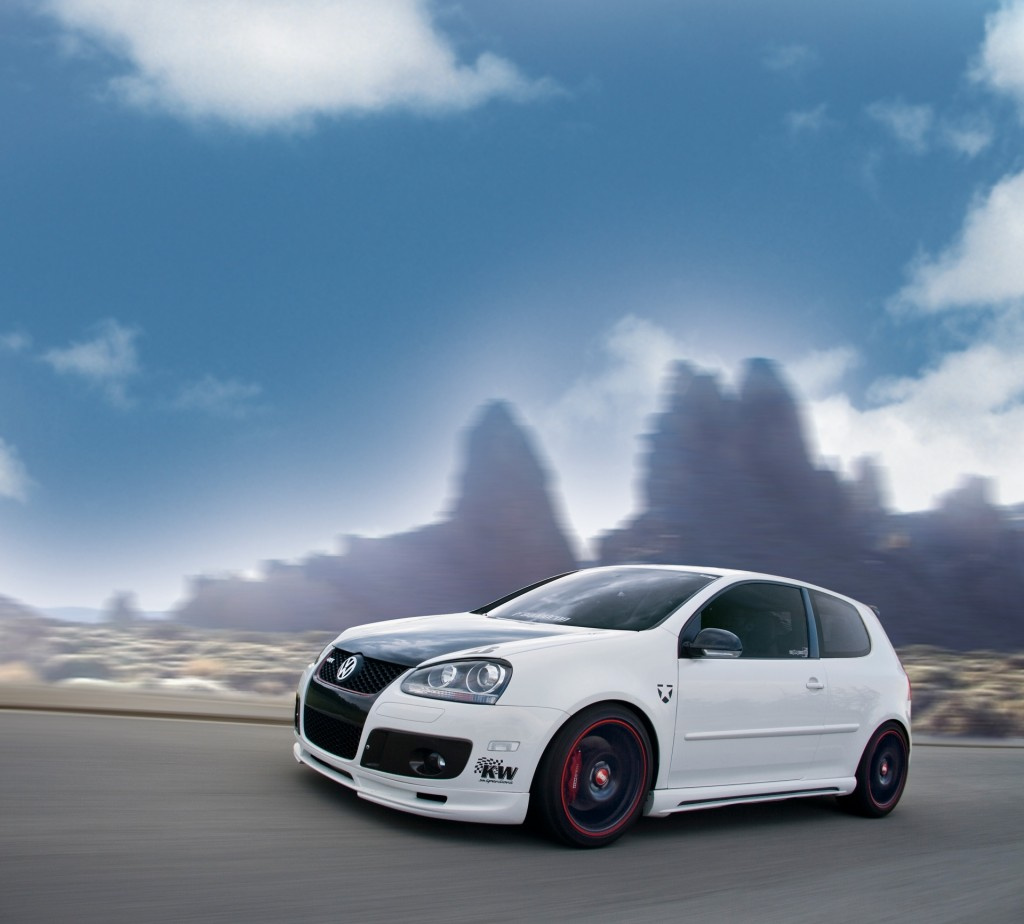 VW Golf 5 Tuning by KW automotive: Elektronisch härteverstellbares KW ...