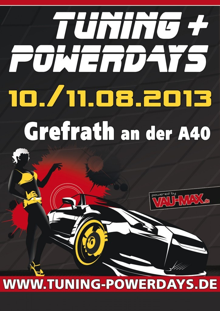 4 x 2 Freikarten fürs 5. TUNING + POWERDAYS zu gewinnen!: Für lau zum ...