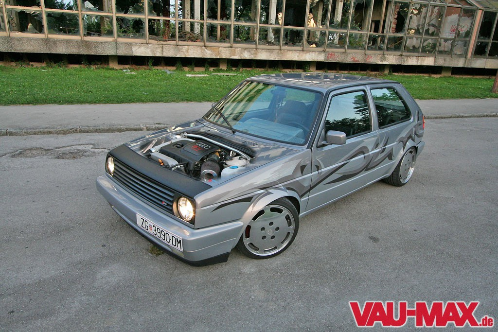 VW Golf 2 Tuning - Mit dem Zweier sieht man besser: 5ive years in the ...
