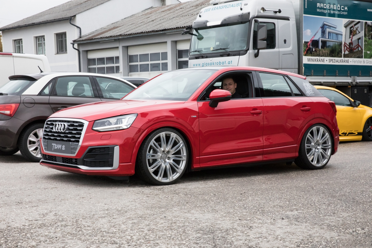 Audi Q2 Challenge 2017: Zwischenbilanz nach 4 Wochen SUV-Tuning ...