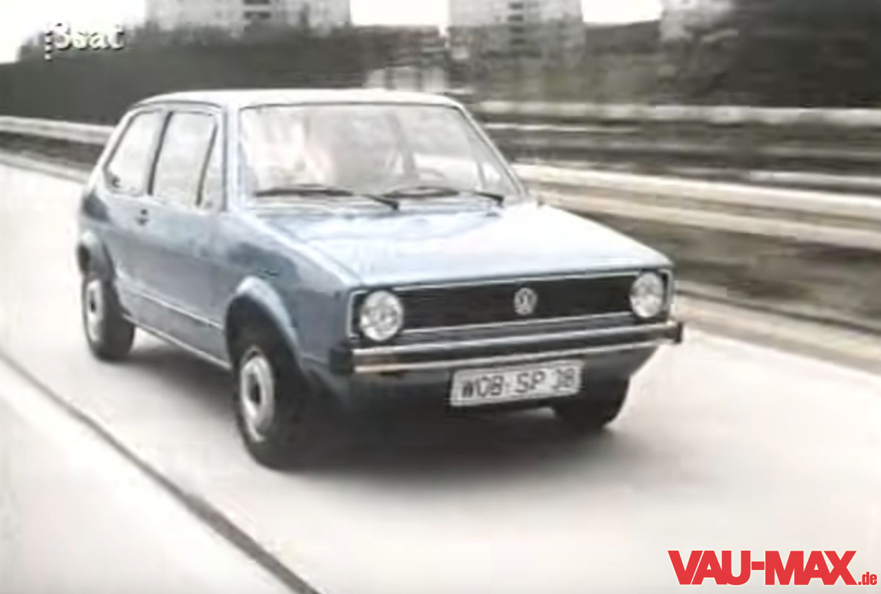 ZDF Autotest 1974: VW Golf 1 LS 1,5 Liter: Systemwechsel in Wolfsburg ...