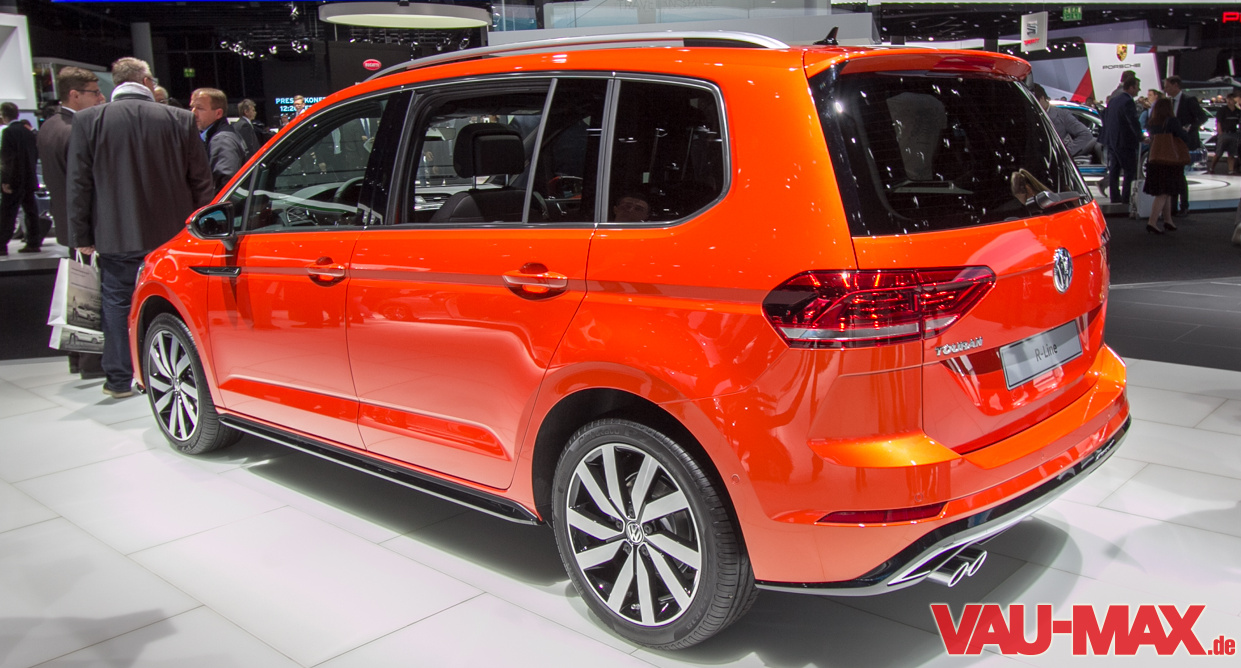 Das kostet der Sport-Look für den Touran: Bestellbar: R-Line für den VW ...