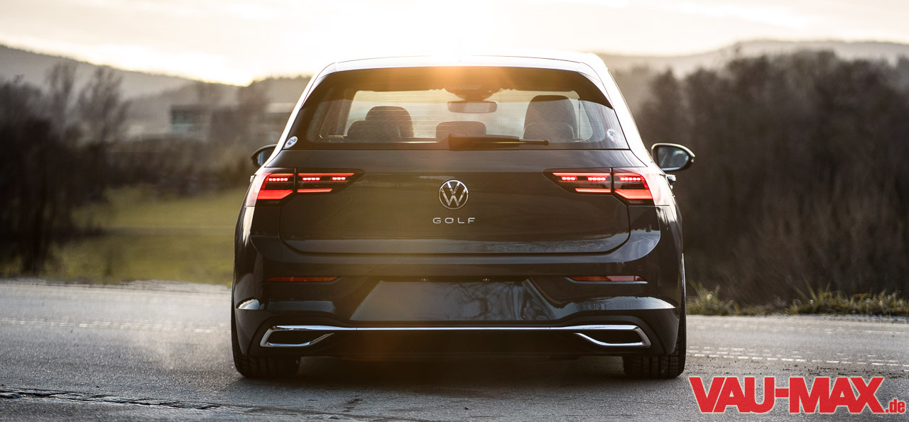 Erster „static“ VW Golf 8 abgetaucht: „Gepfefferter“ Achter mit KW ...