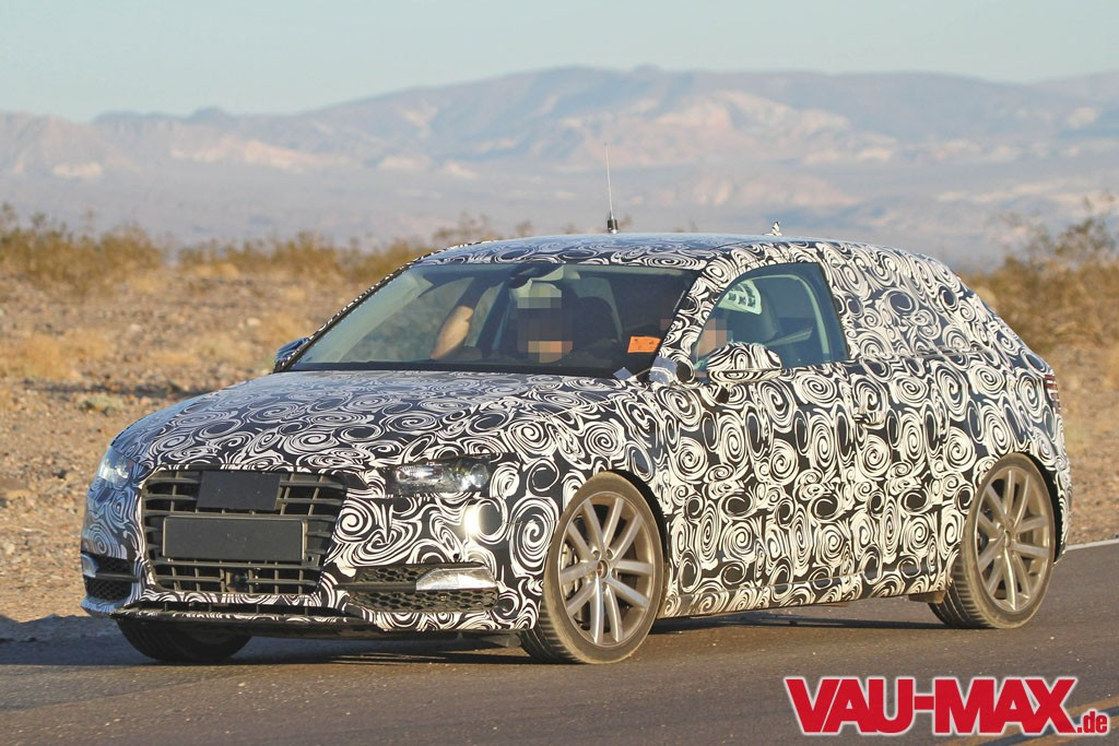 Neue Erlkönigbilder vom VW Golf 7 und vom neuen Audi S3: VW Golf 7 ...